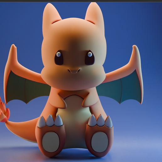 🐉 Charizard・ STL File for 3D printing・Cults