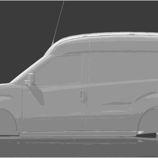 ️ FİAT DOBLO PANELVAN・ STL File for 3D printing・Cults