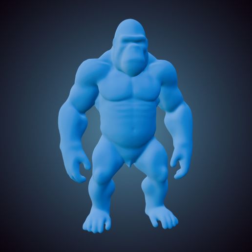 silverback gorilla back muscles