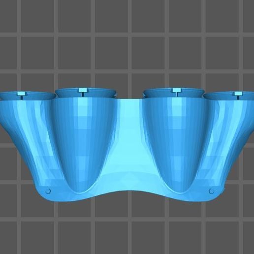 🌫️ Fog Light 4 Pod Housing・ STL File for 3D printing・Cults