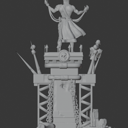 ⚔ Night Haunter Curze・Free 3D File for 3D printing・Cults