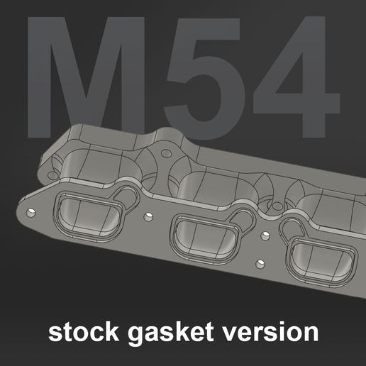 🛞 BMW N54 for M54 Intake manifold adapter // N54B30 N55B30 - M52TU ...