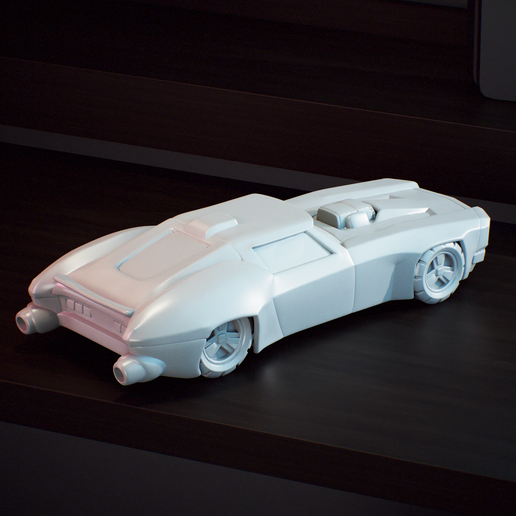 🚗 Redline Trans Am 20000 WR - Redline Animated Series Trans Am Car・ STL ...