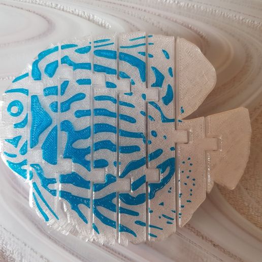 STL file fish print in place 🐠 ・3D printer model to download・Cults