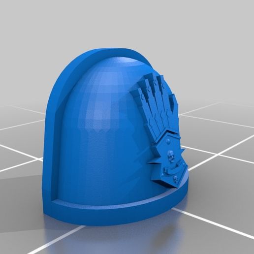 Hand Of Iron Shoulder・Free 3D File for ・Cults