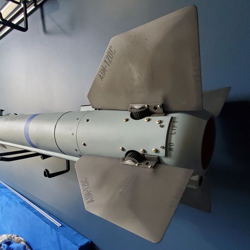 🚀AIM-120 C/D AMRAAM - Extreme Detail/Accuracy -3D Print Ready・ STL File ...