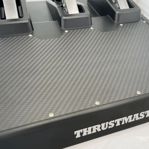 🕹️ Thrustmaster T-LCM TLCM Carbon Fibre Footplate・ STL File for 3D ...