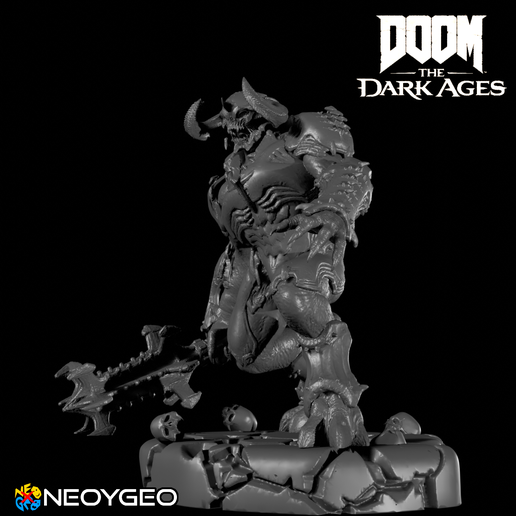 🏹 TITAN MECHA - DOOM THE DARK AGES・ STL File for 3D printing・Cults