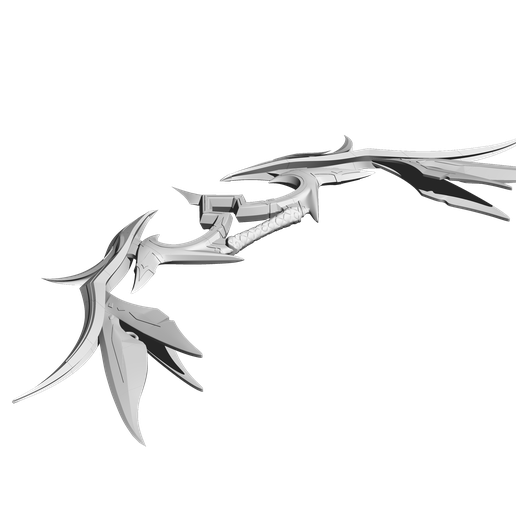 STL file Genshin impact Mitternachts Waltz Fischl Bow 3D print model 🏹 ...