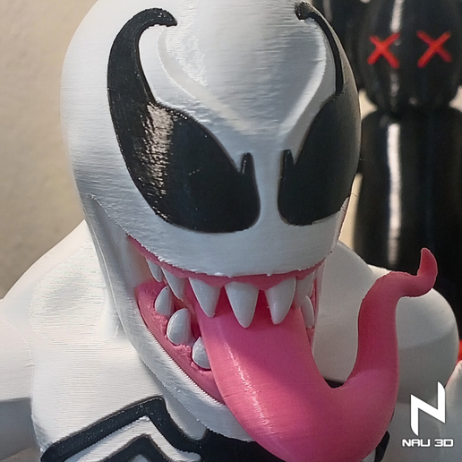 🦸‍♂️ venom cartoon and anti-venom (no ams-multiparts/3mf)・ STL File for ...