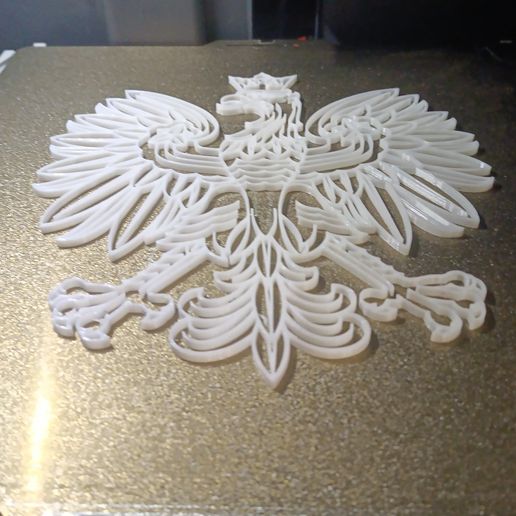 crowned eagle poland