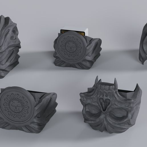 рџ Swamp Mtg Commander Deck Box 100 Cards гѓ Obj File For 3d