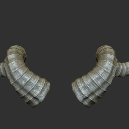 🤘 24 - Creature+Monster+Demon Horns・ 3D File for 3D printing・Cults