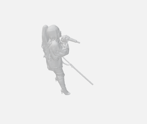 👤 Ariana Grande - Figure・ OBJ File for 3D printing・Cults