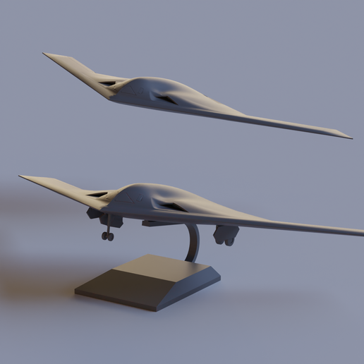 🛩️ B-21 Raider・ STL File for 3D printing・Cults