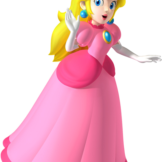 3D printer Princess Peach - The Super Mario Bros. Movie • made with ...