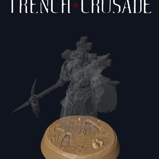 🎲 Trench Crusade - Trench Pilgrims - Scene Bases Set・ 3D File for 3D ...