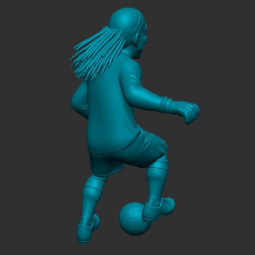 ⚽ Ronaldinho Chibi・ 3D File for 3D printing・Cults