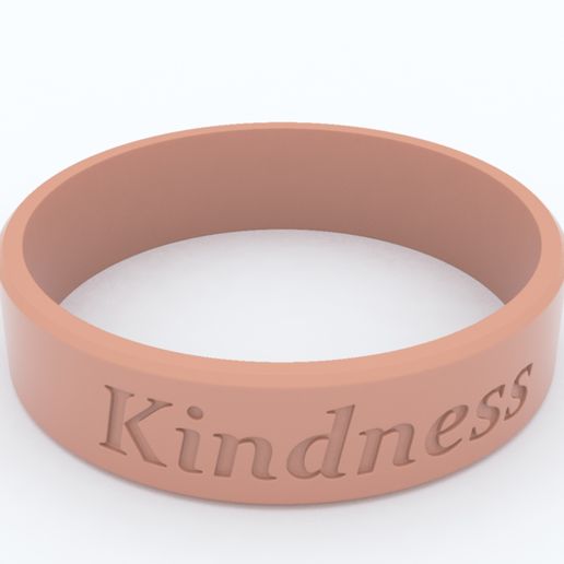 💍 Kindness Ring Gold・ STL File for 3D printing and CNC machining ...