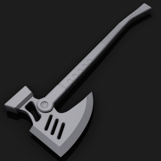 Fichier STL Tactical Axe ( Prop-Axe ) 1/1 Scale 🪓 (3MF)・Objet pour ...