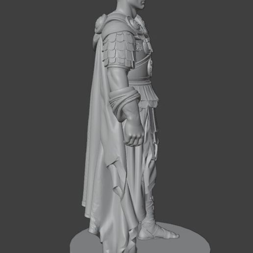 📁 Roman Emperor Statue STL File for 3D Printing | Ancient Rome Caesar ...