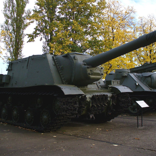 STL file ISU-152 1:100 🪖 ・3D print design to download・Cults
