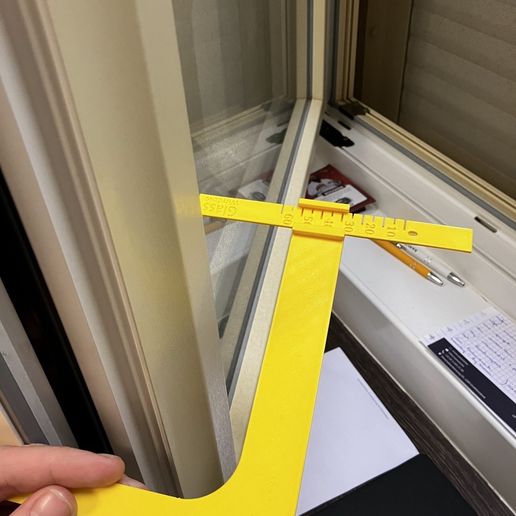 🪟 Window glass meter・ STL File for ・Cults
