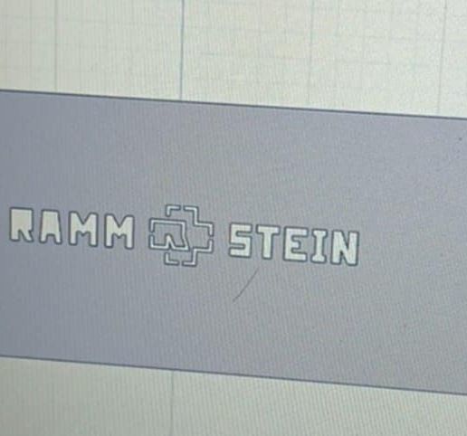 Archivo STL RAMMSTEIN PLATE 👽 ・Modelo para descargar y imprimir en 3D・Cults