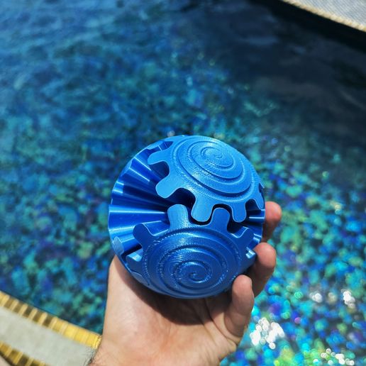 ⚙️ Gear ball _0001・ OBJ File for 3D printing・Cults