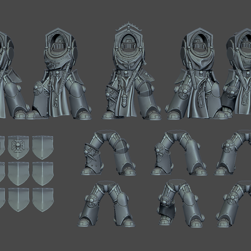 3D file Nightwing Crusaders body kit 🔨 ・3D printer design to download・Cults