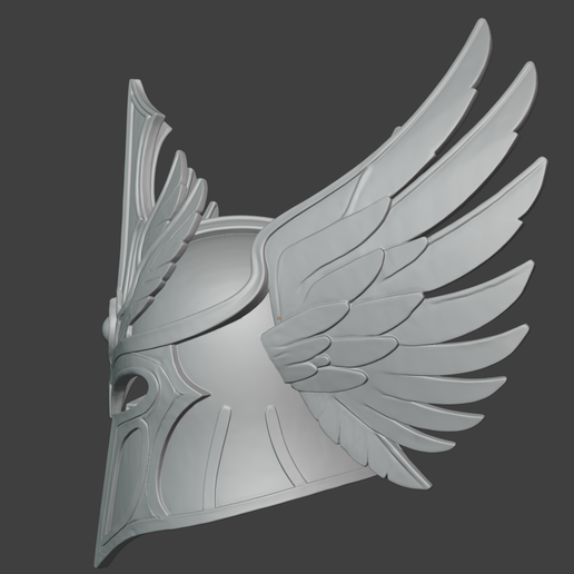 🪖 Majestic Archangel Helmet・ STL File for 3D printing・Cults