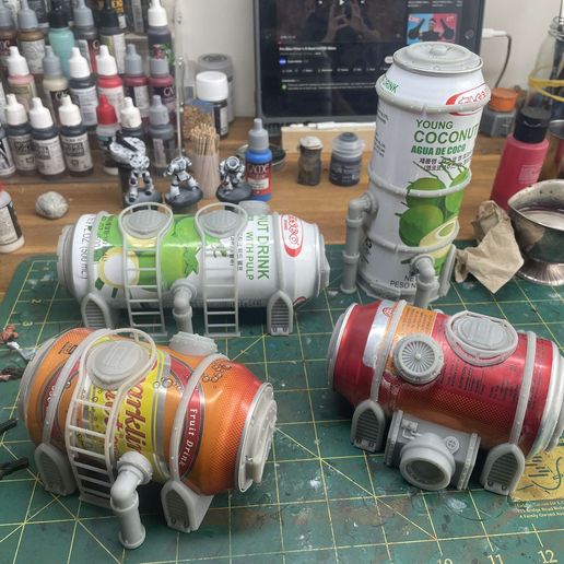 3D printer Soda Can Tank "Recreation" • made with Saturn 3 Ultra・Cults