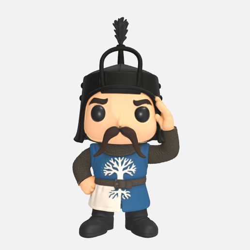👾 Funko Pop – Sir Bedevere (Monty Python and the Holy Grail)・ OBJ File ...