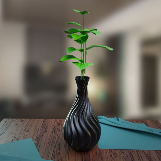 🏺 Spiral Vase・ STL File for ・Cults
