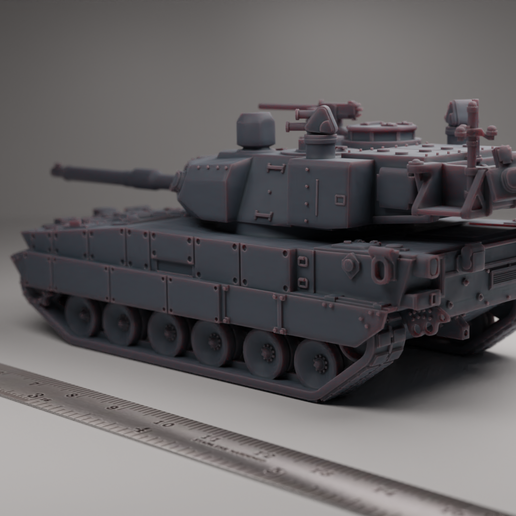 🪖 MPF Light Tank・ STL File for ・Cults