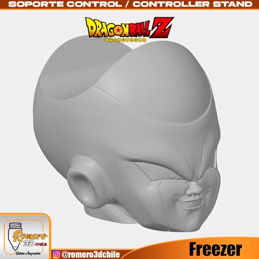 🎛️ Freezer Control Stand New / Dragon Ball Z・ STL File for 3D printing ...