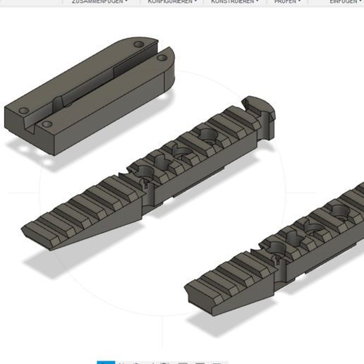 🔫 MG MINIGUN GUN WE-23 TOP RAILS WELL PRO・ STL File for 3D printing・Cults