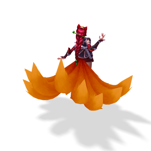 STL file Foxfire Ahri League of Legends 3D print model 🧸 ・3D printable ...