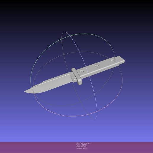 STL file Evangelion Original Unit 1 Prog Knife 🔪 (STEP)・3D printable ...