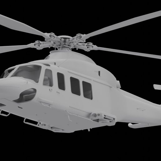 🚁 AW139 helicopter・ STL File for 3D printing・Cults