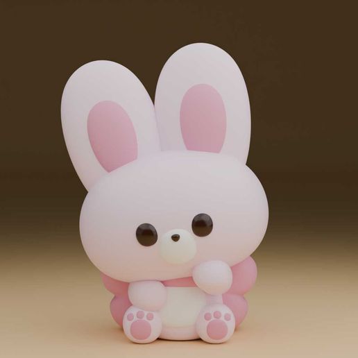 🐇 Rabbit・ STL File for 3D printing・Cults