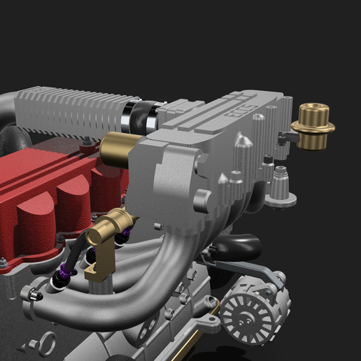 🌆 Holden RB30 OEM spec VL Turbo SOHC・ STL File for 3D printing・Cults