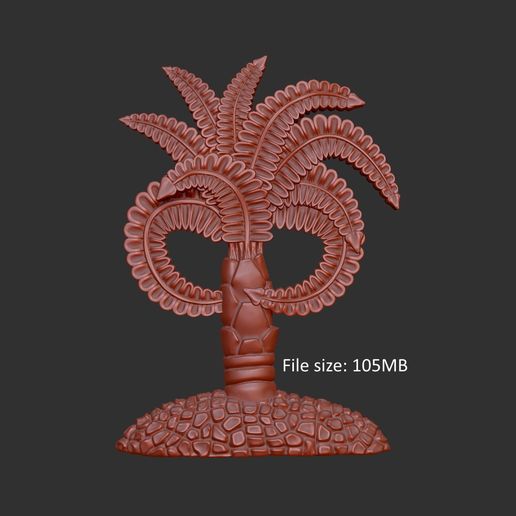 STL file Palm 3d relief .stl file 📁 ・3D printable model to download・Cults