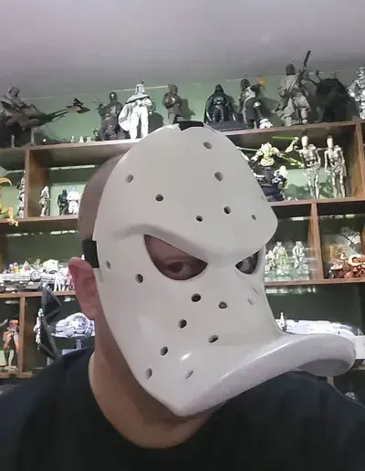 🏒 Anaheim Ducks Hockey Mask Mighty Ducks- 3D Print File for Halloween ...