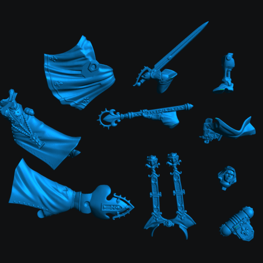 3D file Sister Canoness ♟ ・Model to download and 3D print・Cults