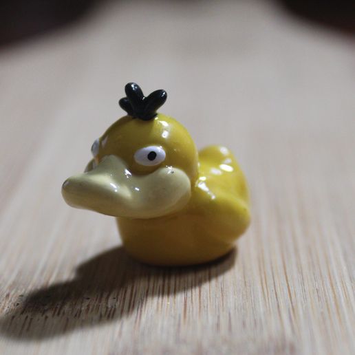 🦆 Psyduck Rubber Duck・ OBJ File for 3D printing・Cults
