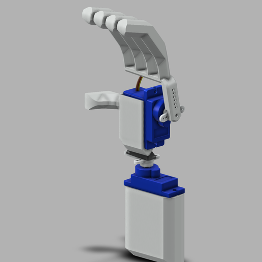 Mini Robotic Hand・ STL File for 3D printing・Cults
