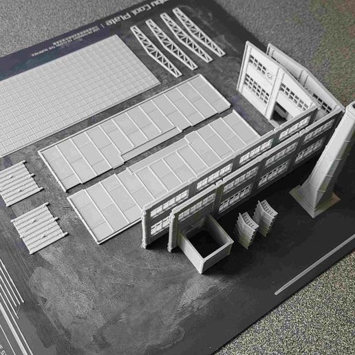 🧑‍🏭 Pietia's factory (1-160)・Free STL File for ・Cults