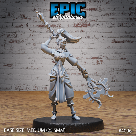 🧝 Elf Sorceress Set ‧ DnD Miniature ‧ Tabletop Miniatures ‧ Gaming ...