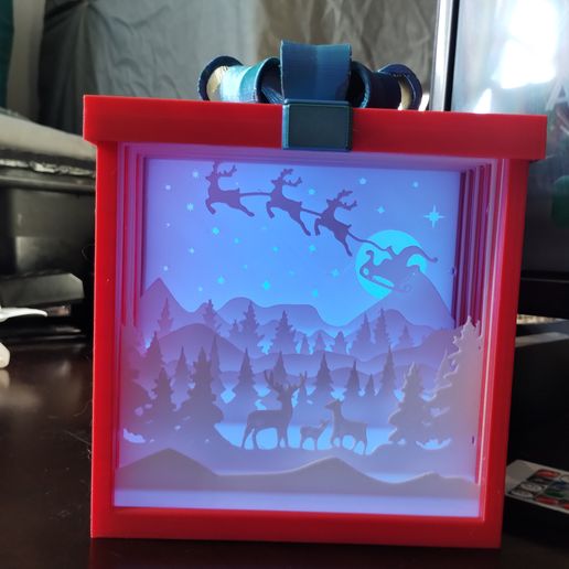 🎄 Lightbox・3D Print with the Anycubic Kobra S1 3D printer・Cults